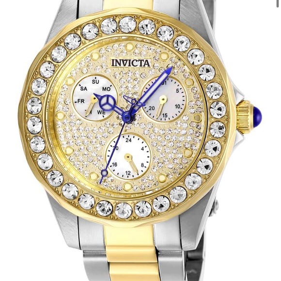 Invicta | Accessories | New Authentic Invicta Gold And Silver Watch ...
